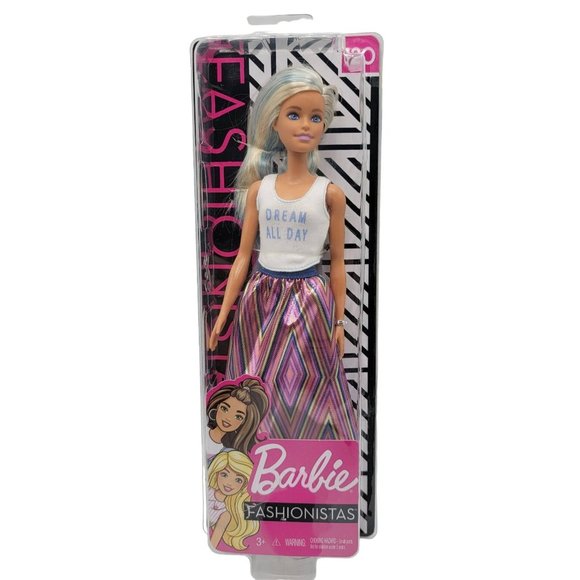 Mattel | Toys | New Barbie Fashionistas Dream All Day Doll Tall Blonde ...